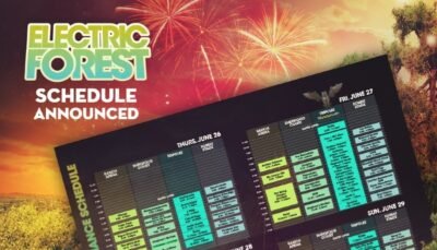 Electric Forest Daily Schedule | Electric Forest Set Times | Electric ...