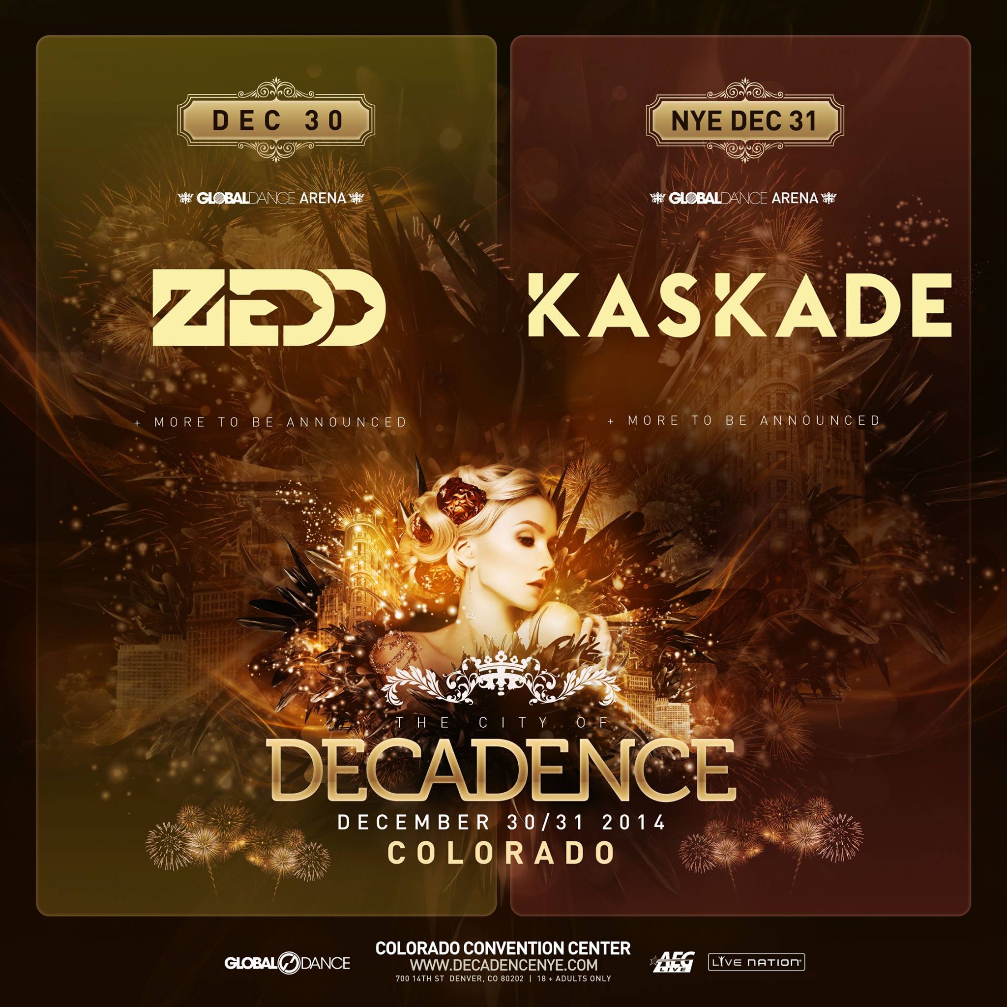 Decadence Announces Lineup for NYE | thatDROP.com