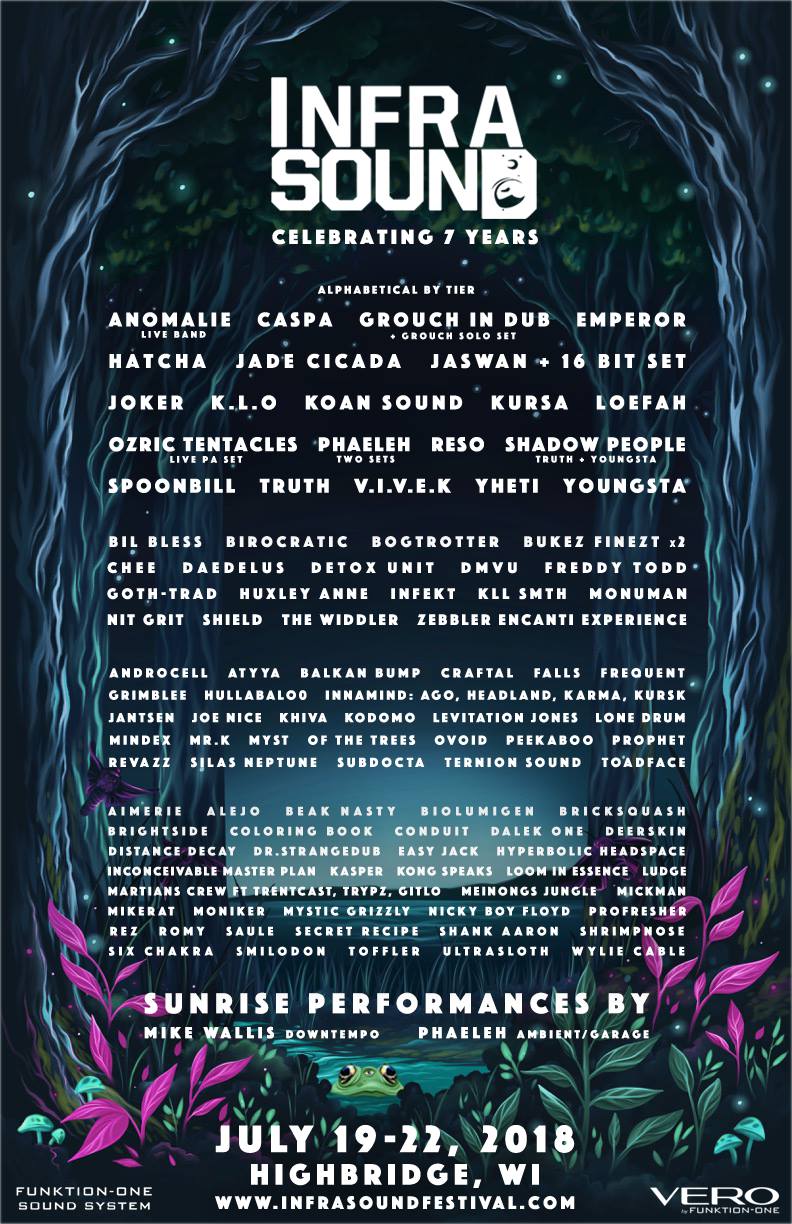 Listen to our Exclusively Curated Infrasound Playlist