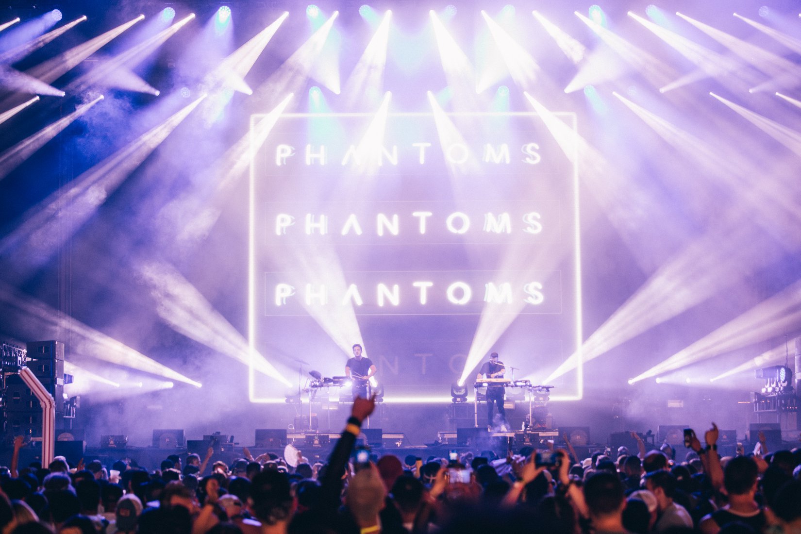 Backstage with Phantoms at Life Is Beautiful 2019