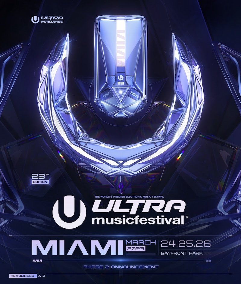 Ultra Music Festival Unveils Star-Studded Phase 2 Lineup for 2023