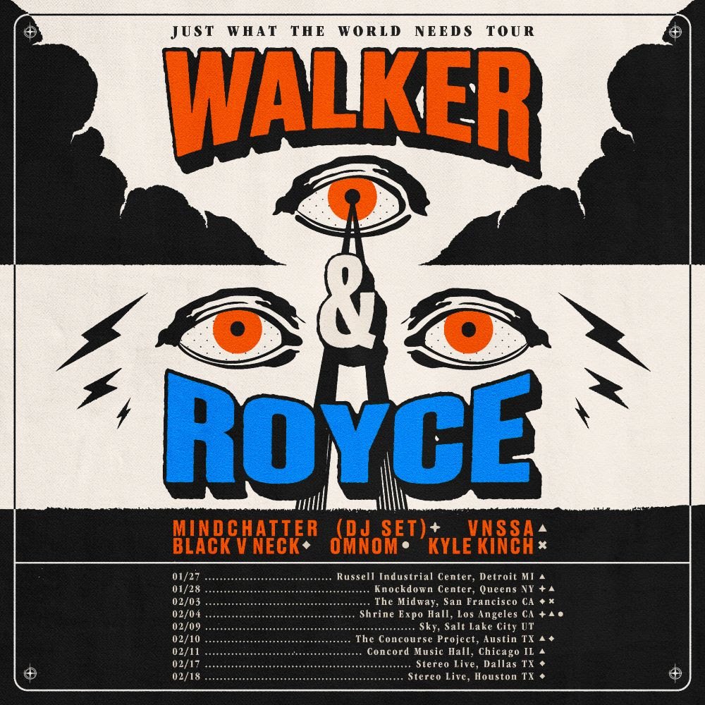Walker & Royce Have Just What The World Needs on New EP and US Tour