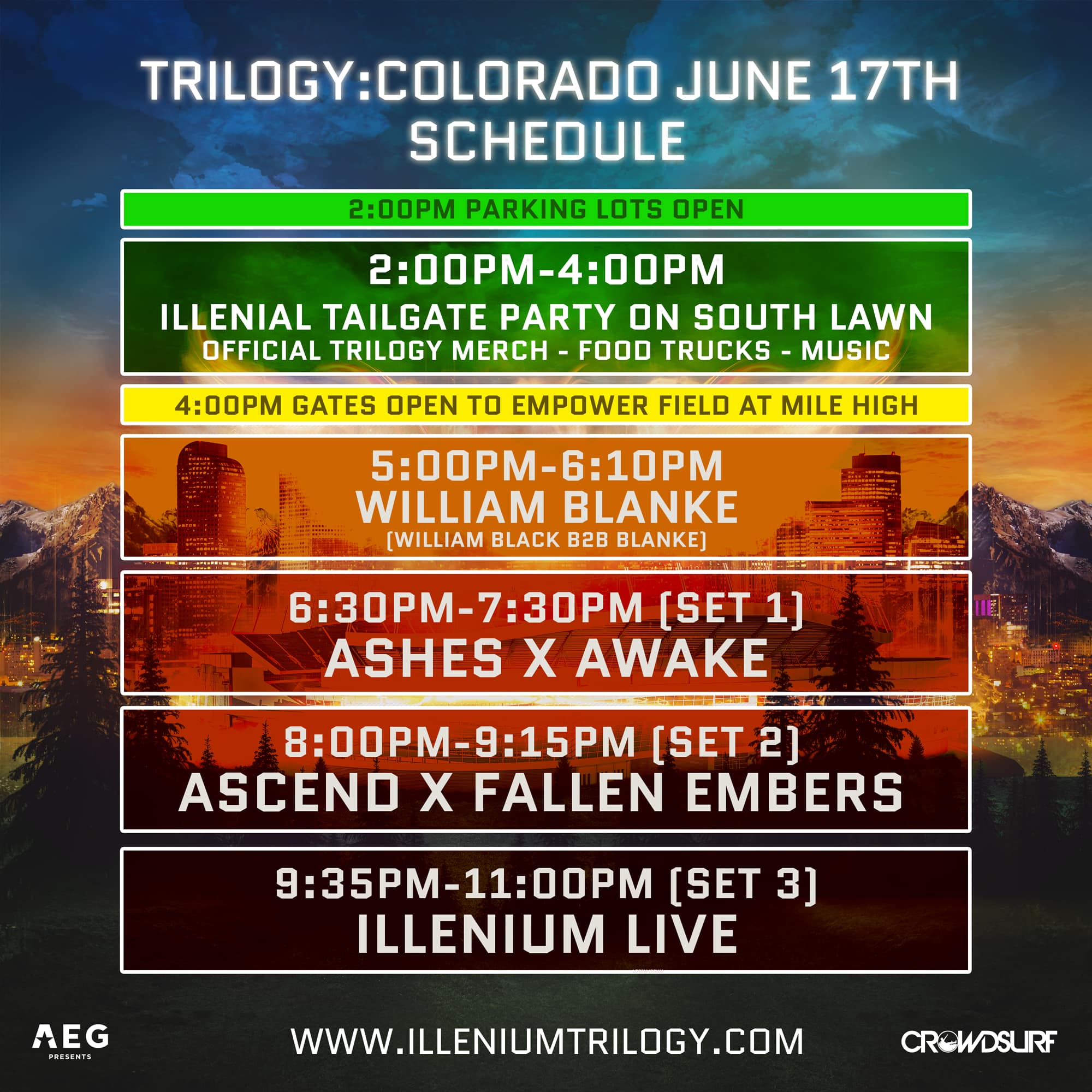 Illenium to Make Colorado History at Empower Field At Mile High