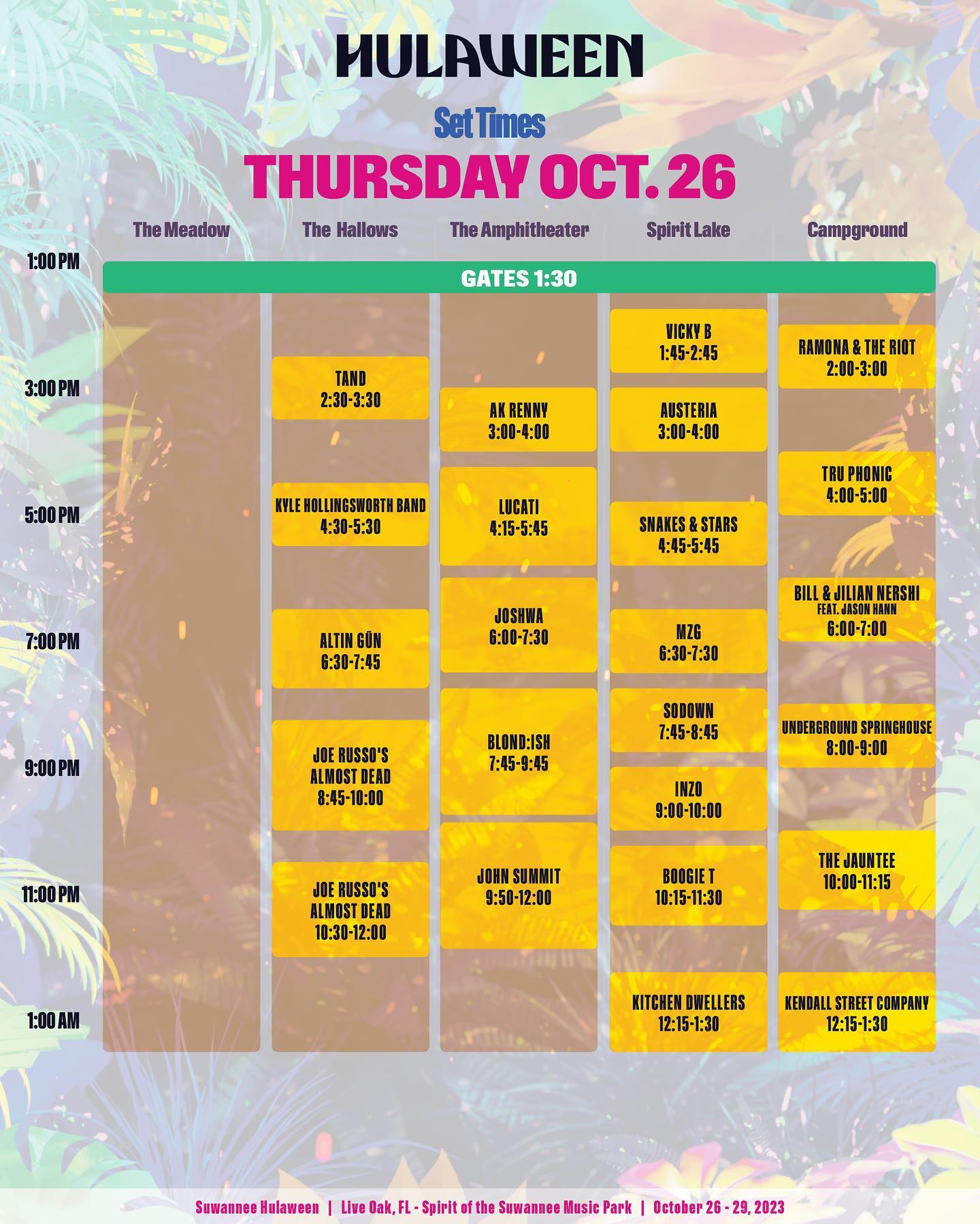 Hulaween Festival Guide: Set Times, Map, App and Insider Insight