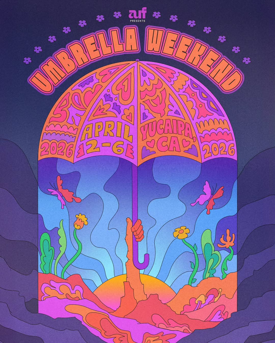 Umbrella Weekend, A vibrant Camping Music Festival in California
